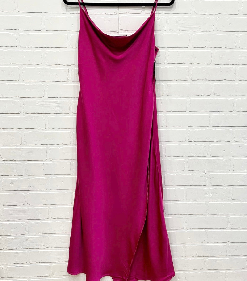 Tina Satin Dress – Unique Boutique Waterloo